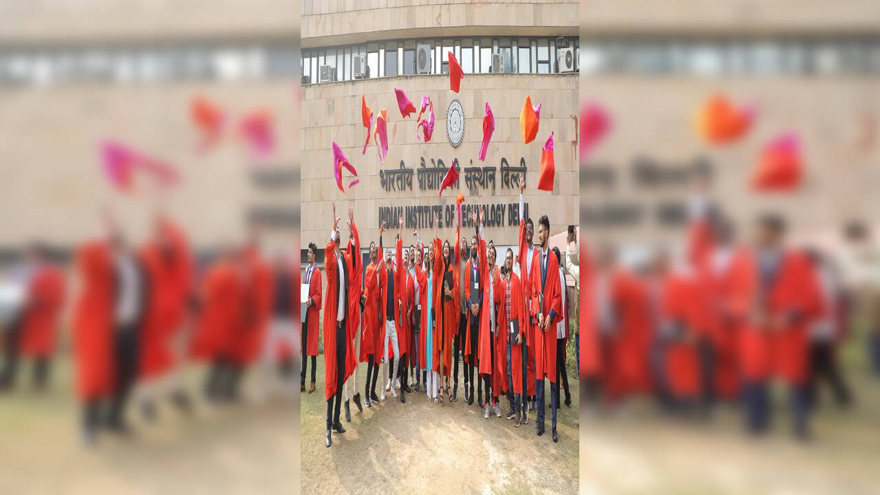 IIT Delhi Convocation 2022: Over 2000 students receive degrees and ...