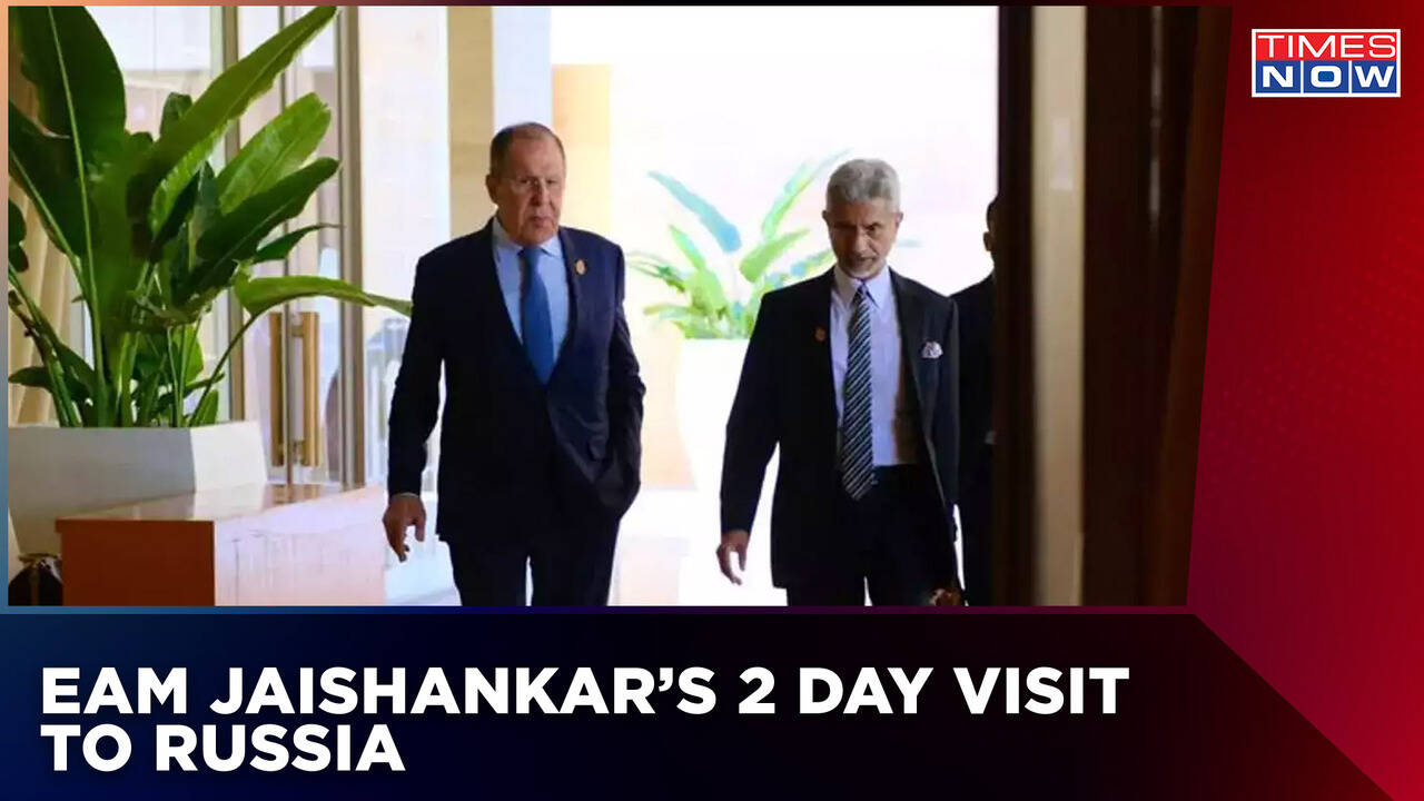 S Jaishankar 2 Days Russia Visit: EAM To Hold Bilateral Talks With Russian Counterpart | India ...