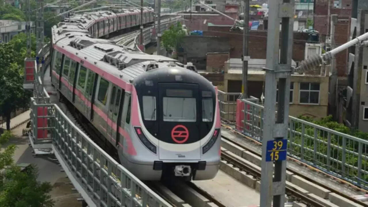 New Delhi: Delhi Metro introduces its first-ever eight-coach trains on ...