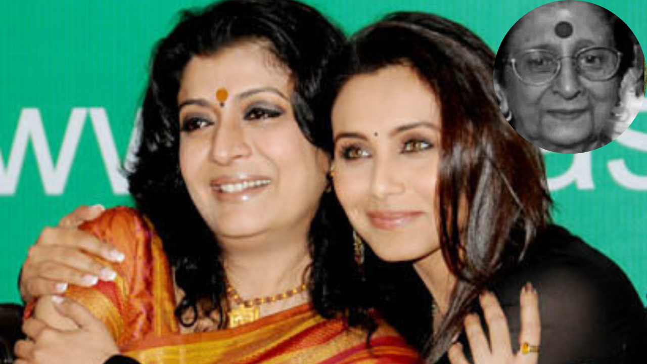 Bengali actress Debashree Roy's mother, maternal grandmother of Rani ...