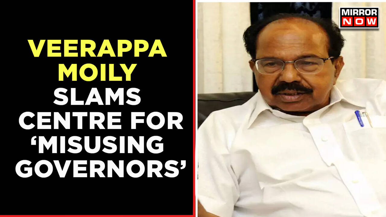 'Governor Should Be Neutral' Says Congress Leader Veerappa Moily ...