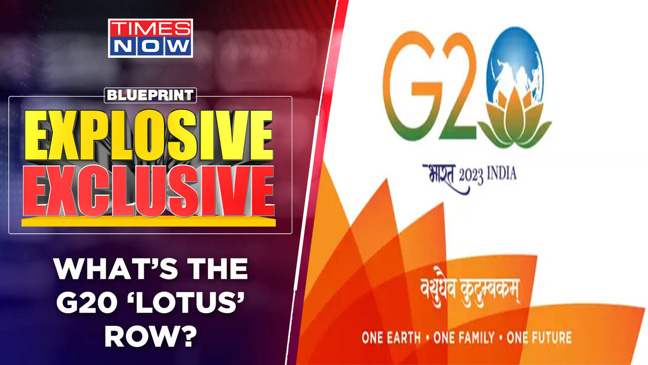 G20 Summit Logo Row Explodes | Lotus Symbol Of Peace Or BJP ...