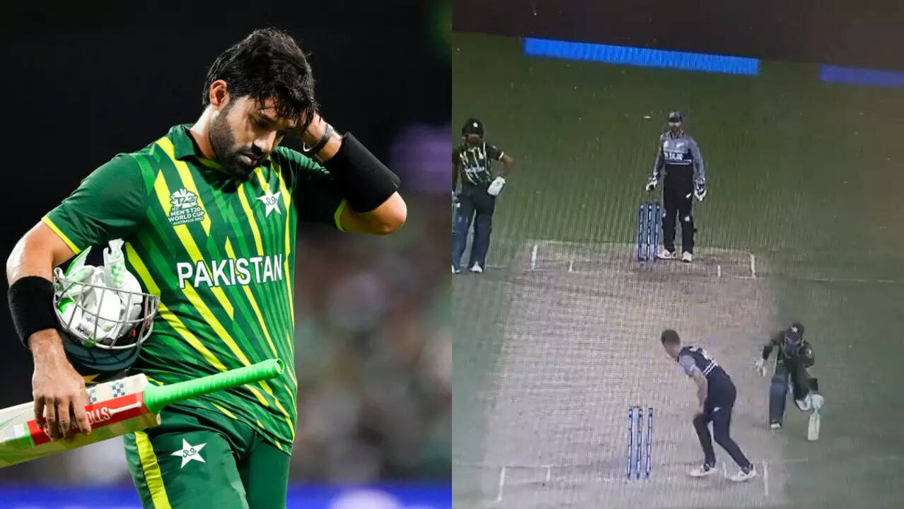 WATCH: Mohammad Rizwan gets caught and run out on same delivery during ...