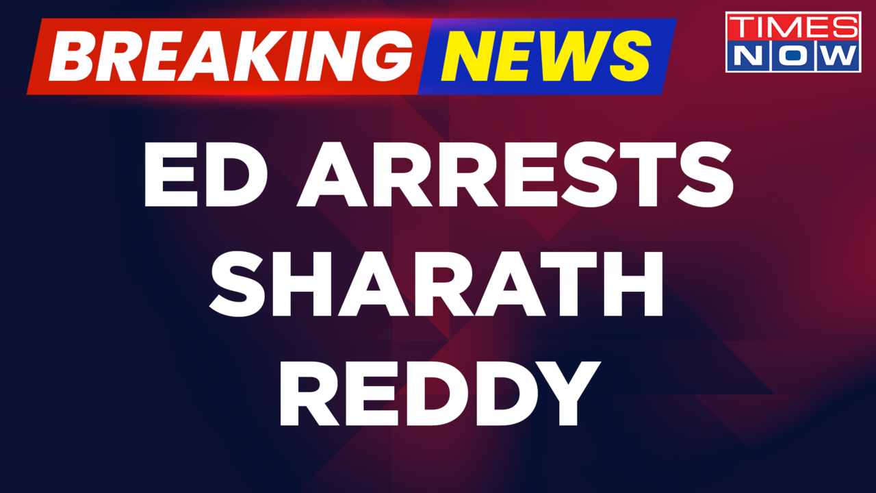 Enforcement Directorate Arrests Sharath Reddy In Connection With Liquor ...