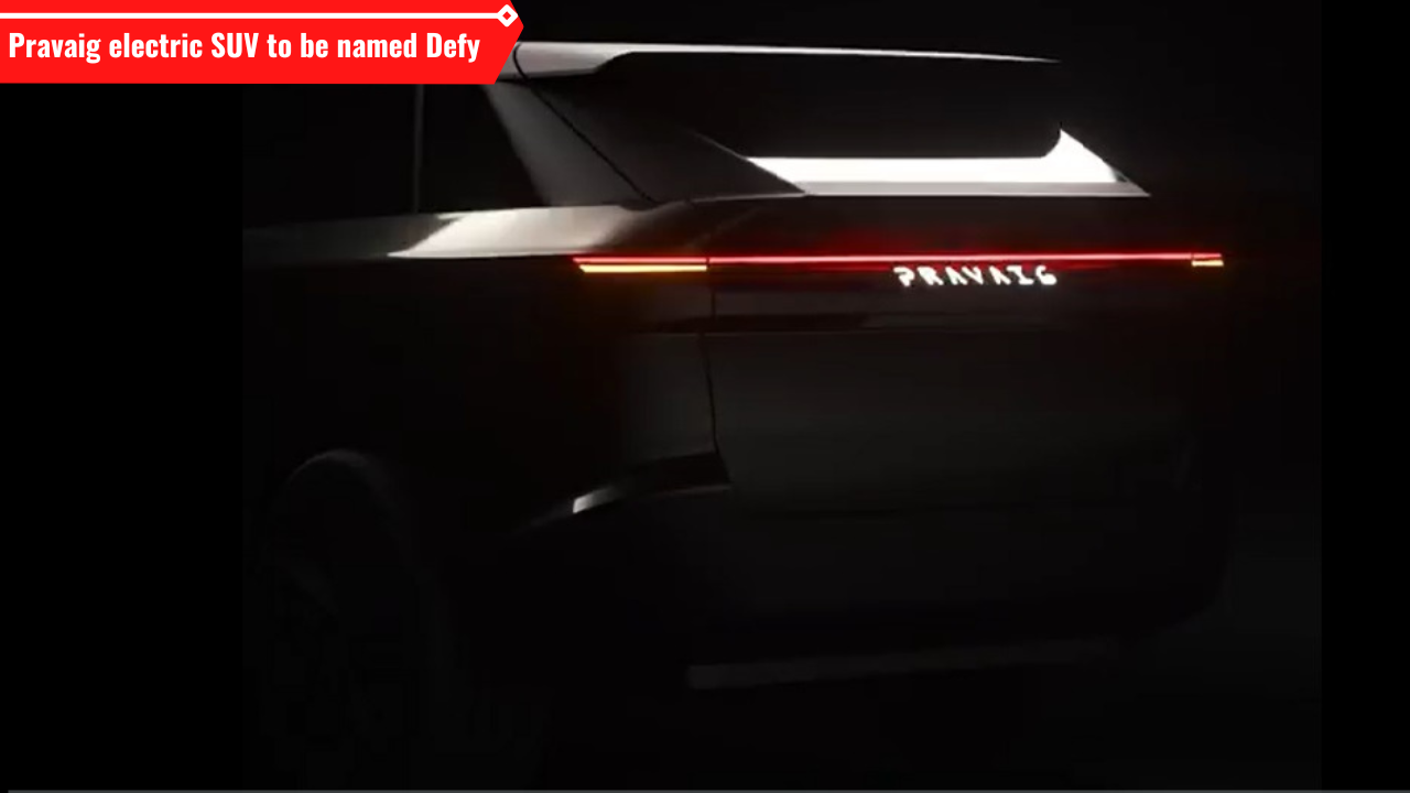 Pravaig's first fully electric SUV to be called Defy | Electric ...