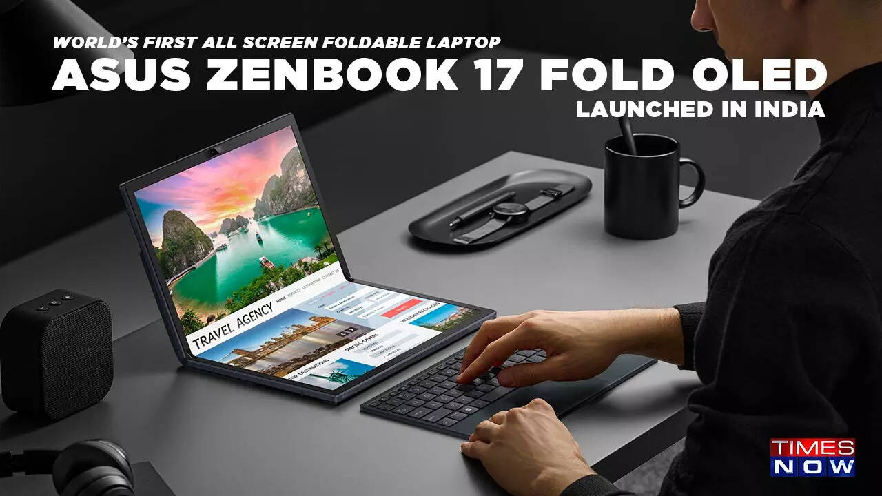 World’s First All-Screen foldable Laptop – ASUS Zenbook 17 Fold OLED ...