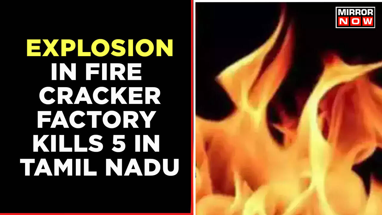 Massive Explosion In Fire Cracker Factory In Tamil Nadu's Madurai Kills ...