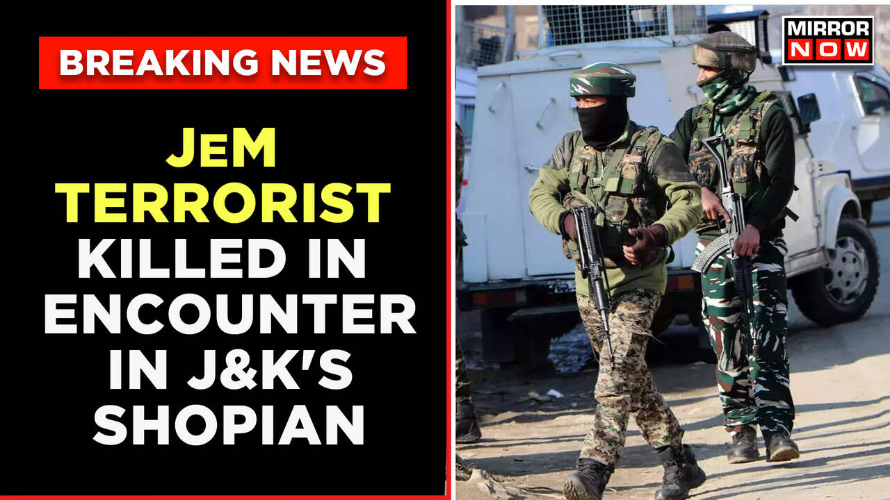 Encounter Between Security Forces & Terrorists Underway In Shopian ...