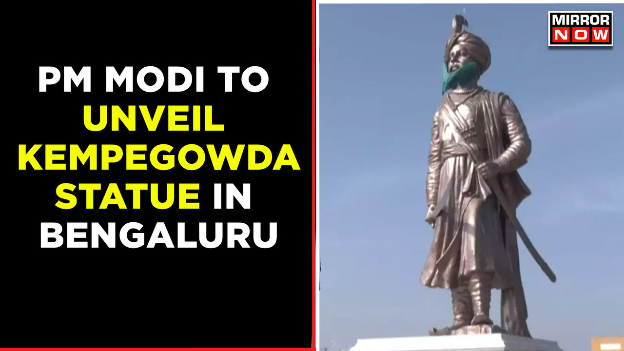 PM Modi To Unveil 108ft Kempegowda Statue In Bangalore, Congress Calls ...