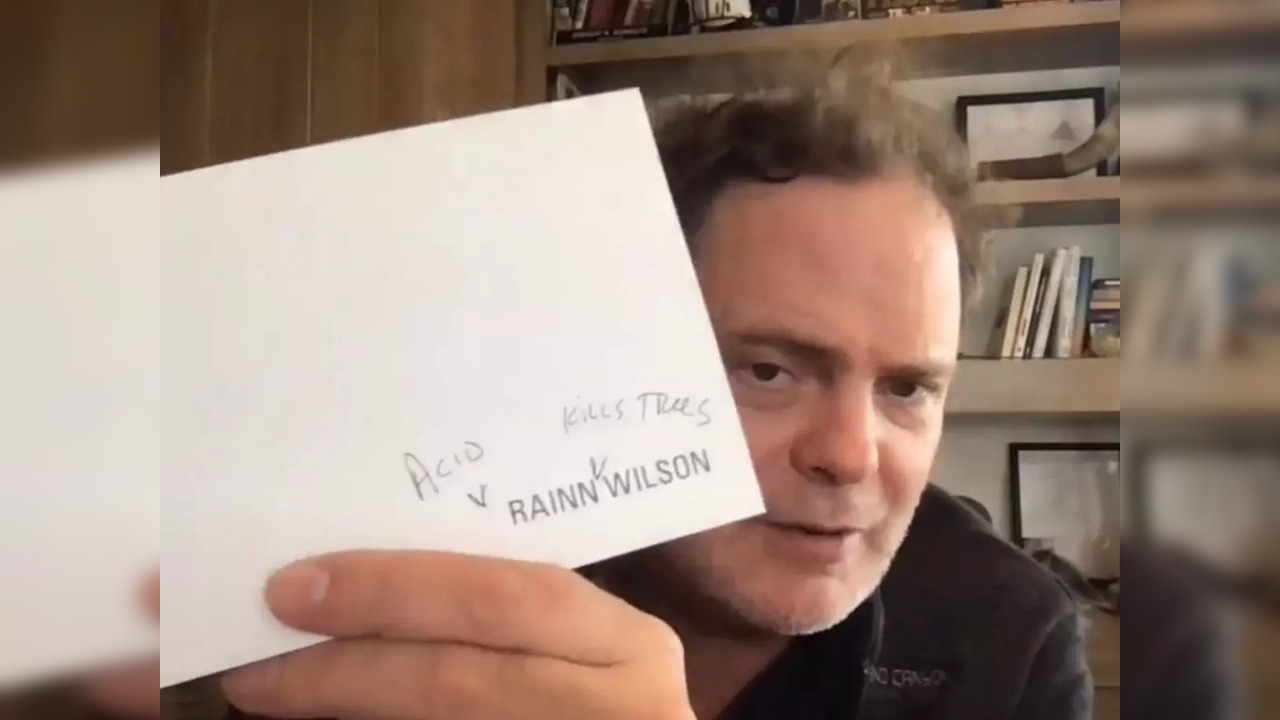 Rainn Wilson| Rainnfall Heat Wave Extreme Winter Wilson: 'The Office ...