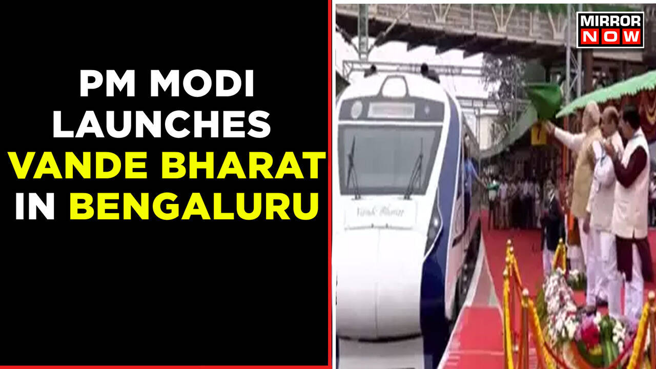 PM Modi Launches Vande Bharat Express From Mysuru To Chennai via Bengaluru | Exclusive | Times Now