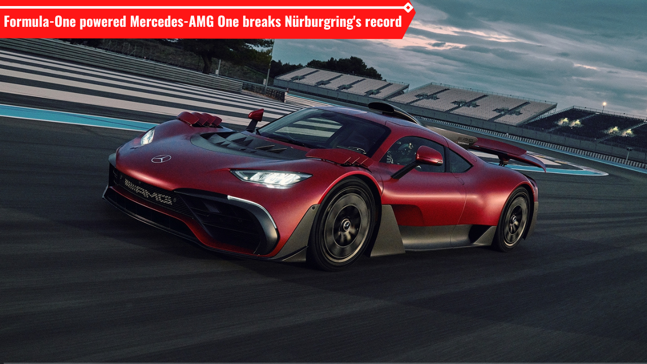 Formula-One powered Mercedes-AMG One breaks Nürburgring's record with 6 ...