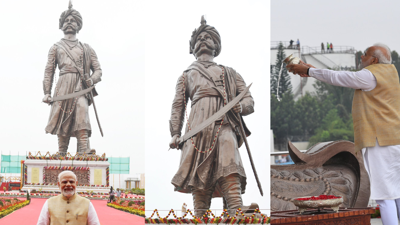 Kempegowda statue unveiled in Bengaluru ahead of polls: BJP's political ...