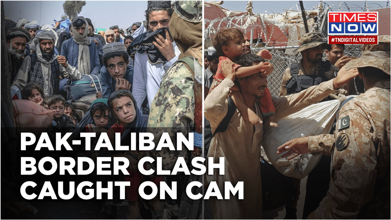 Taliban-Pakistan Rift Caught On Camera: Soldiers From Both Sides Clash ...