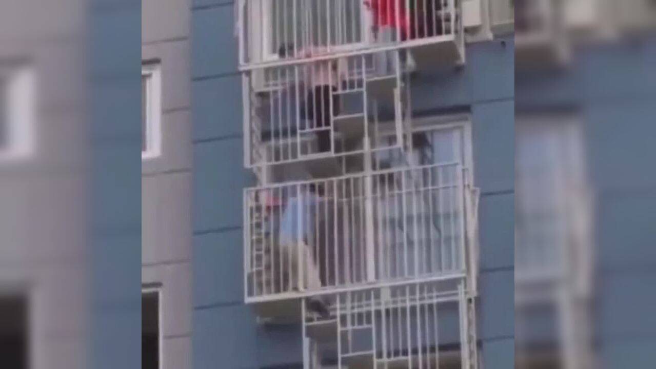 This retractable fire escape installation has left netizens impressed ...