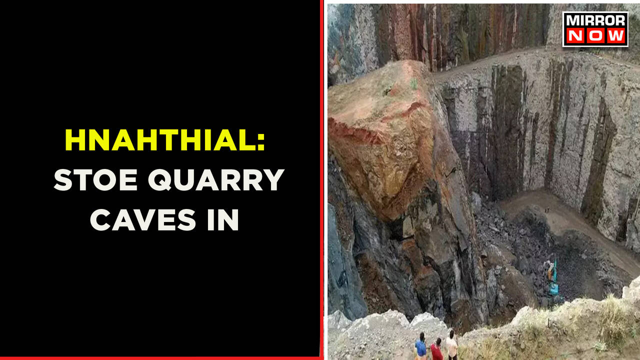 Stone Quarry Collapses In Mizoram; Rescue Operation Underway | English ...
