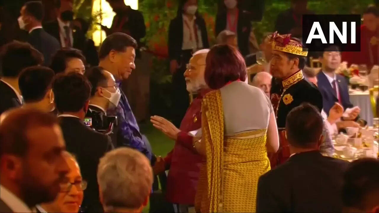 PM Modi, Xi shake hands for first time in over 2 years - What this ...