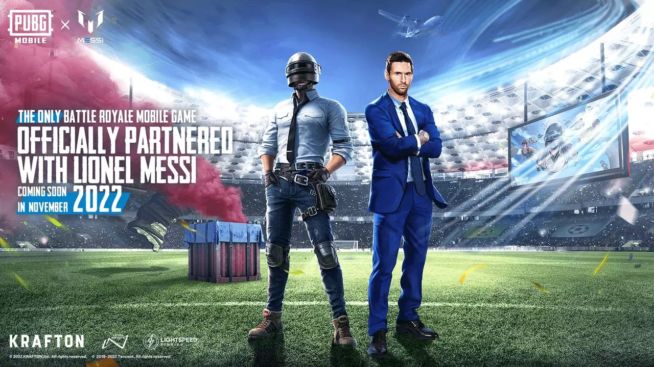 PUBG Mobile 2.3 update: Football mania theme in partnership with Messi ...
