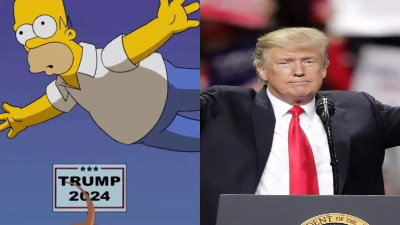 Did 'The Simpsons' predict Donald Trump's 2024 presidential run in 2015 ...