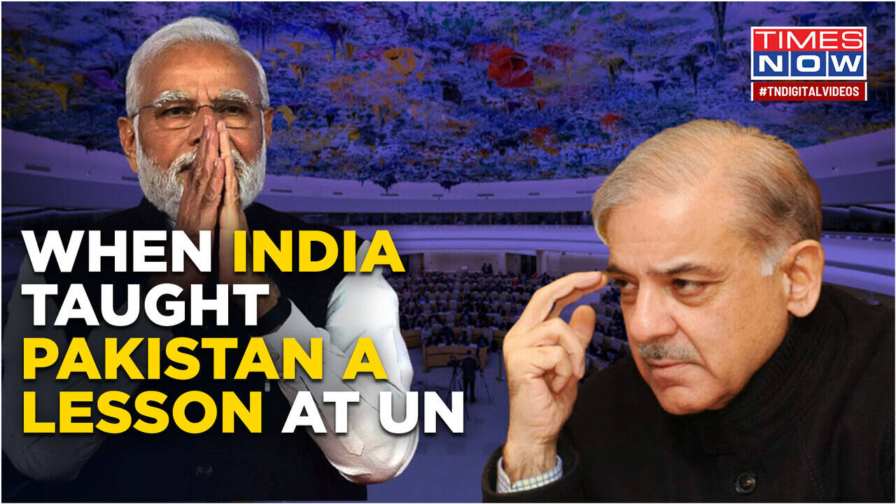 India Slams Pakistan For Raising Kashmir At UN Meet, Again! | Times Now ...