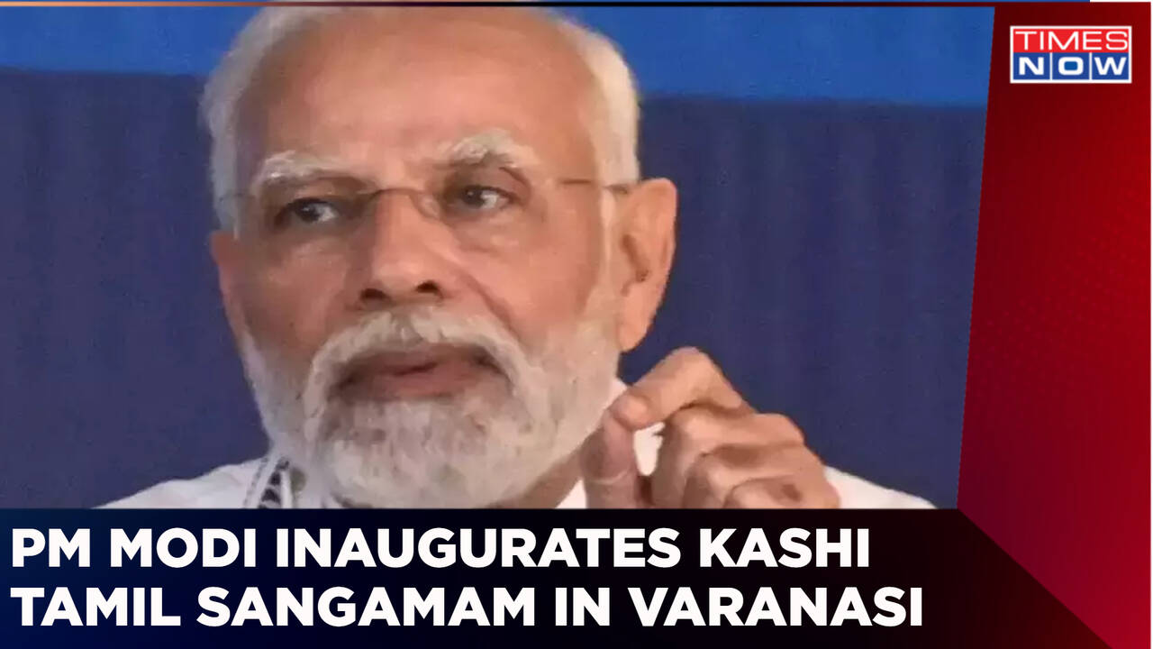 Prime Minister Narendra Modi Launches Kashi Tamil Sangamam | PM Modi ...