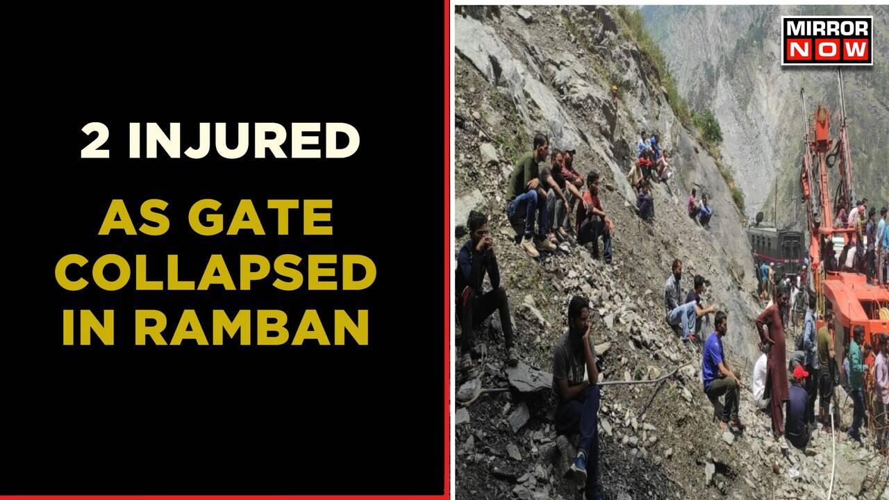 2 Injured As Construction Gate Collapses In Ramban, Incident Recorded ...