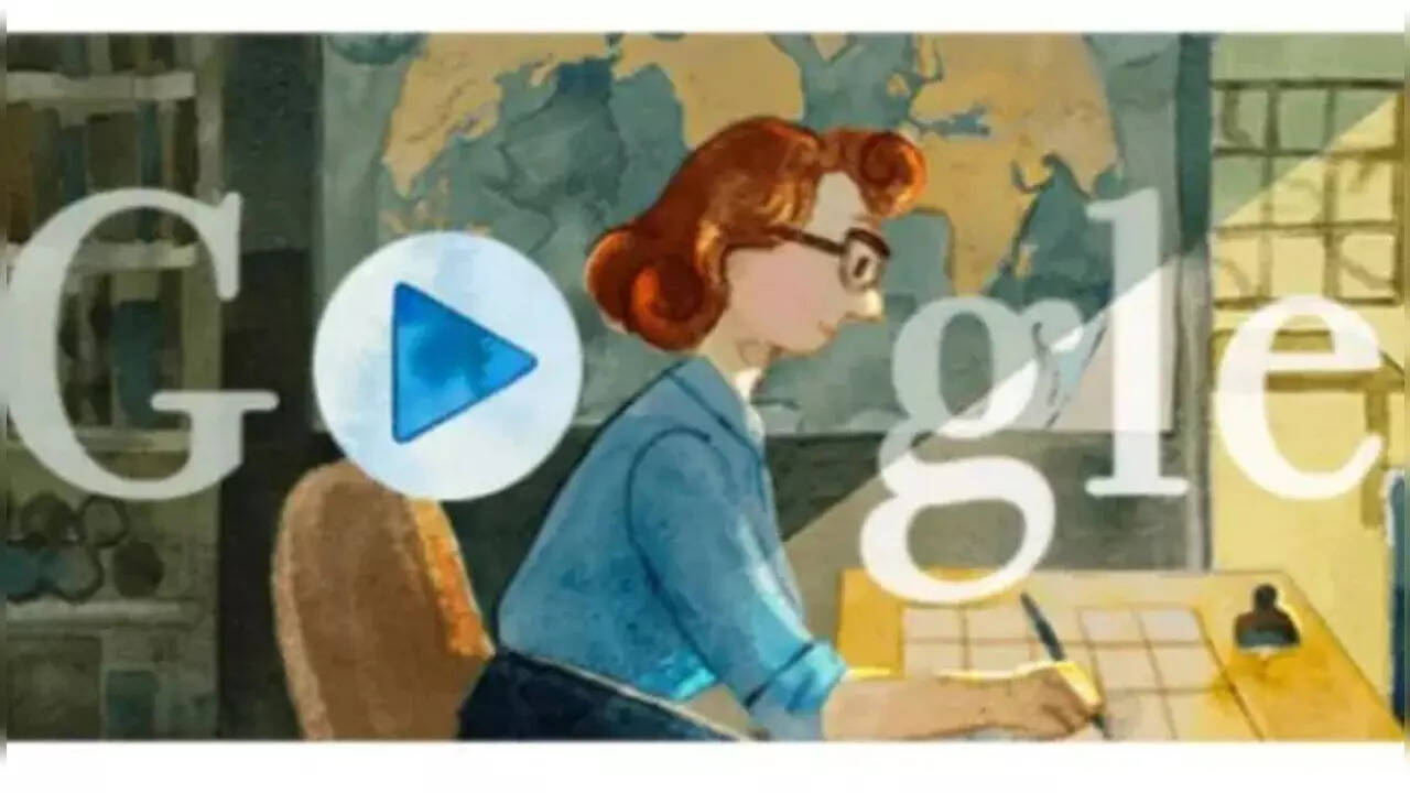 Marie Tharp: Marie Tharp gets a Google Doodle, all about the famous ...