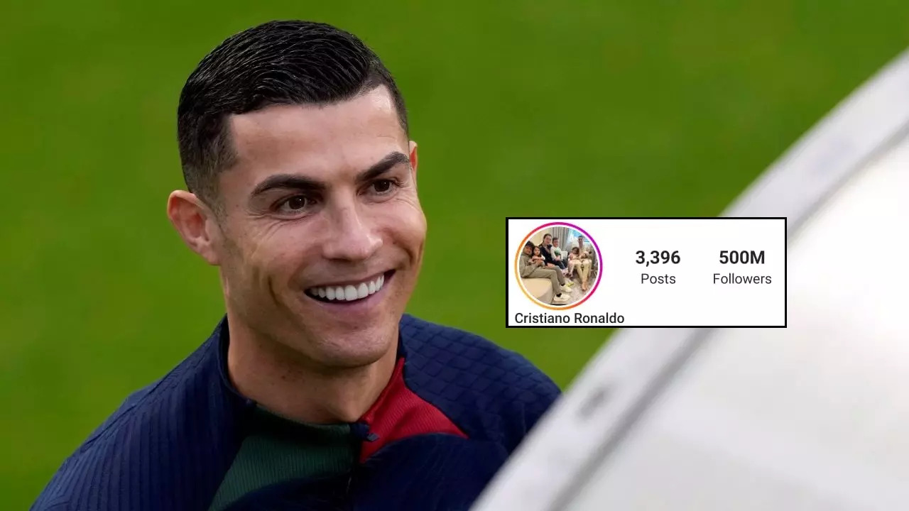 Cristiano Ronaldo Becomes First Sportsperson To Reach 500 Million