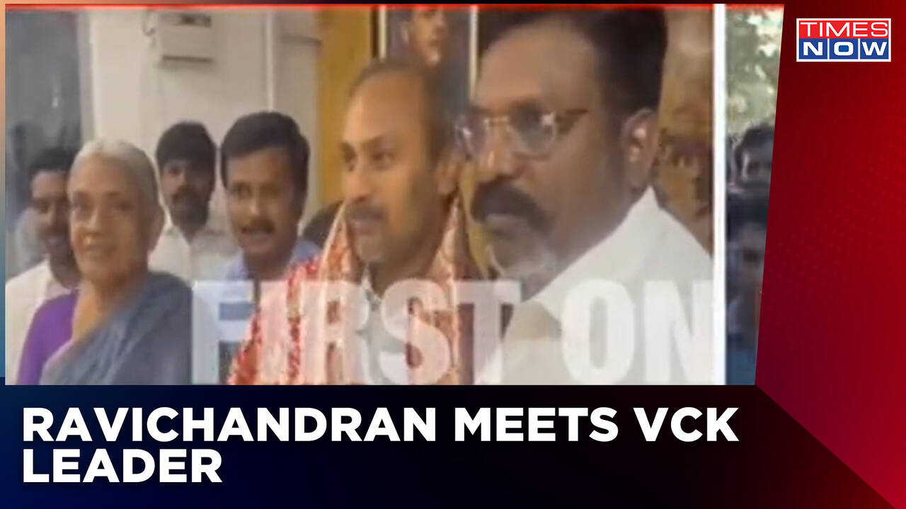 VCK Leader Met Ravichandran, One Of The Convicts In The Rajiv Gandhi ...