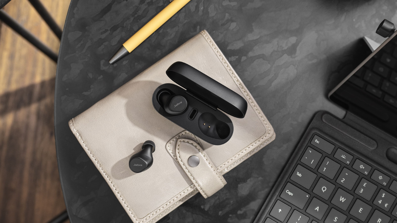 Jabra Evolve2 truly wireless earbuds featuring adjustable Active Noise ...