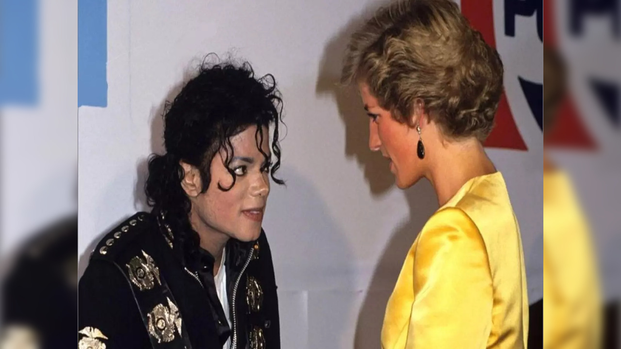 Guess what Princess Diana and Michael Jackson are discussing in this ...