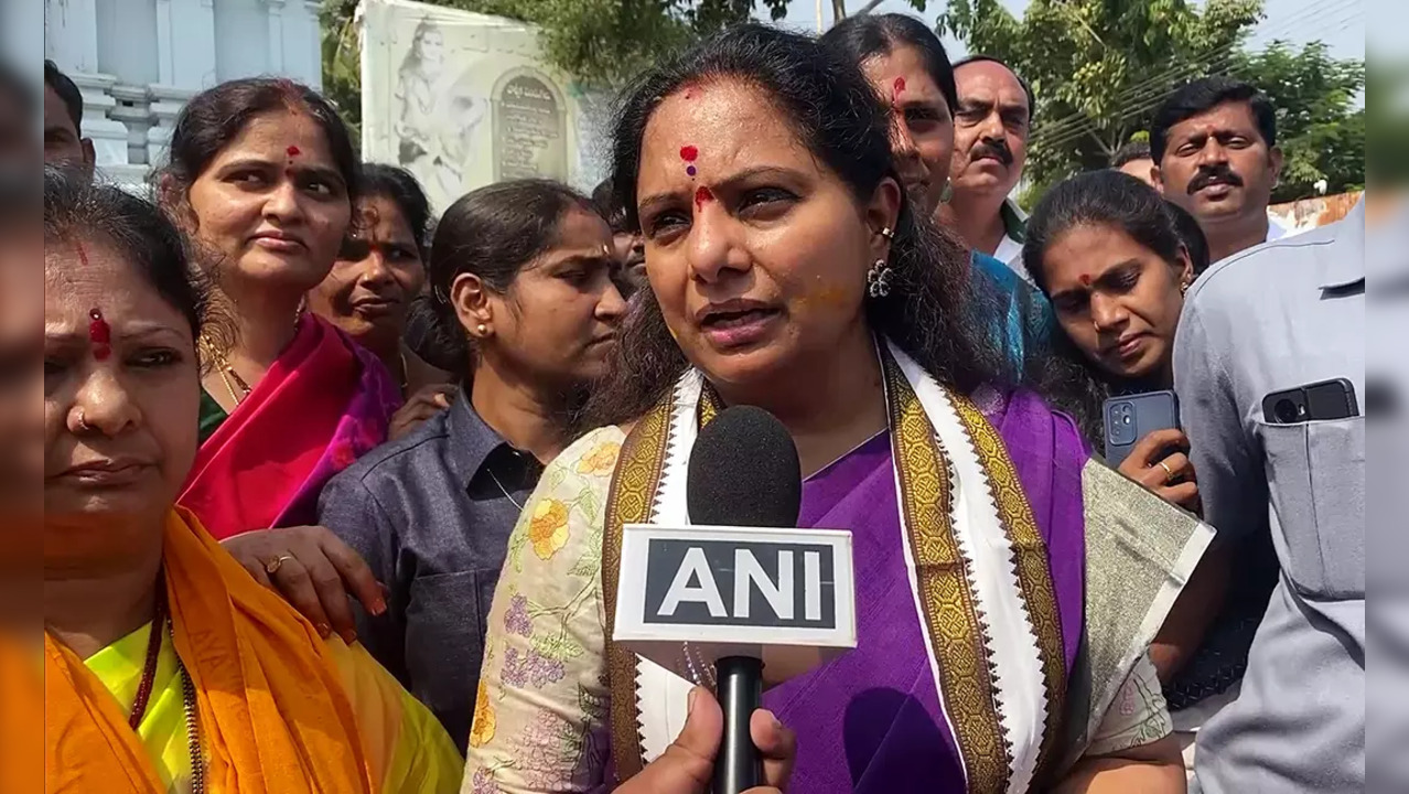 BJP's only policy is 'Ram-Ram japna, paraya leader apna': TRS MLC K Kavitha | India News, Times Now
