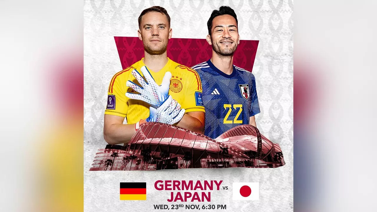 GER vs JPN FIFA World Cup match: How to watch Germany vs Japan football ...