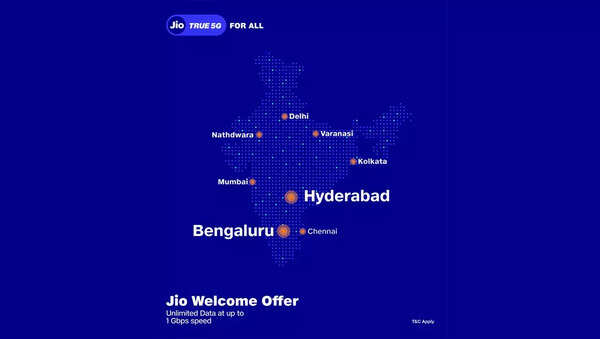 Jio 5G launched in Pune with unlimited data at 1Gbps | Technology ...