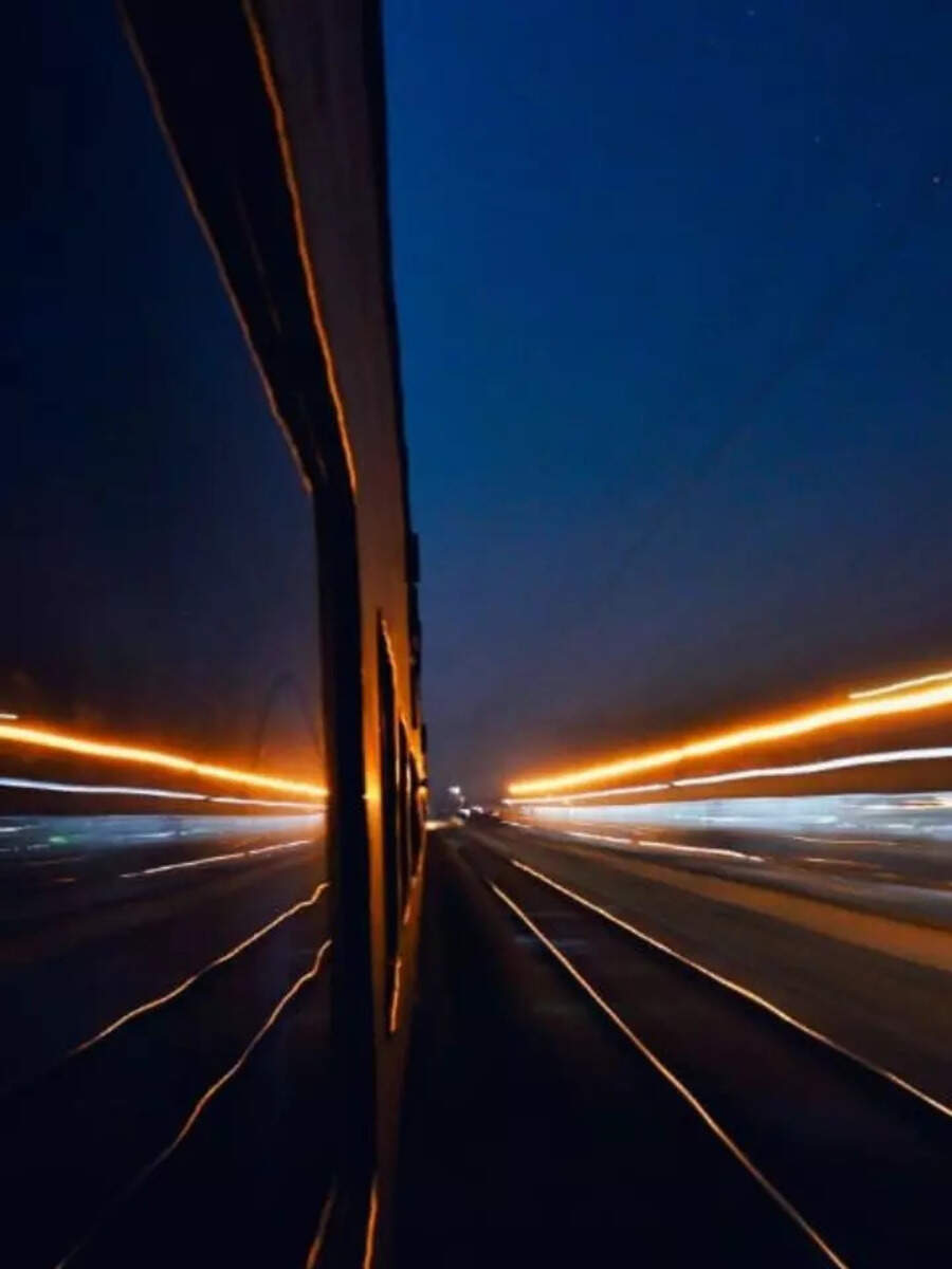 Indian Railways by night: Dreamy light trails and the magic of ...