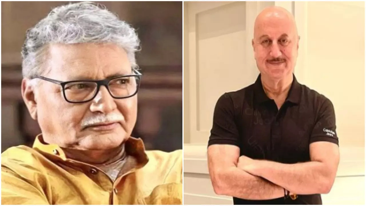 Vikram Gokhale’s incomplete video posted by Anupam Kher, TKF star shares last message he got ...