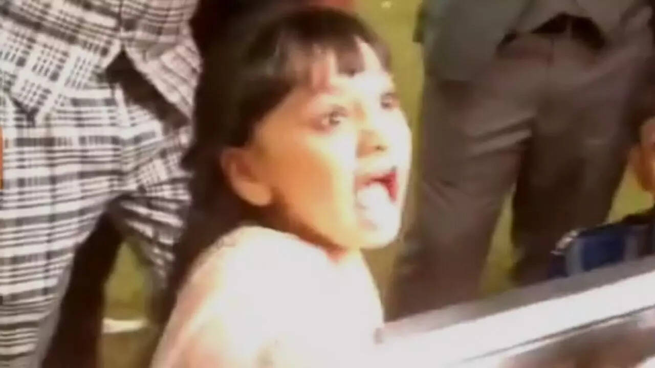 Viral video: Girl cries inconsolably, has violent meltdown after ...