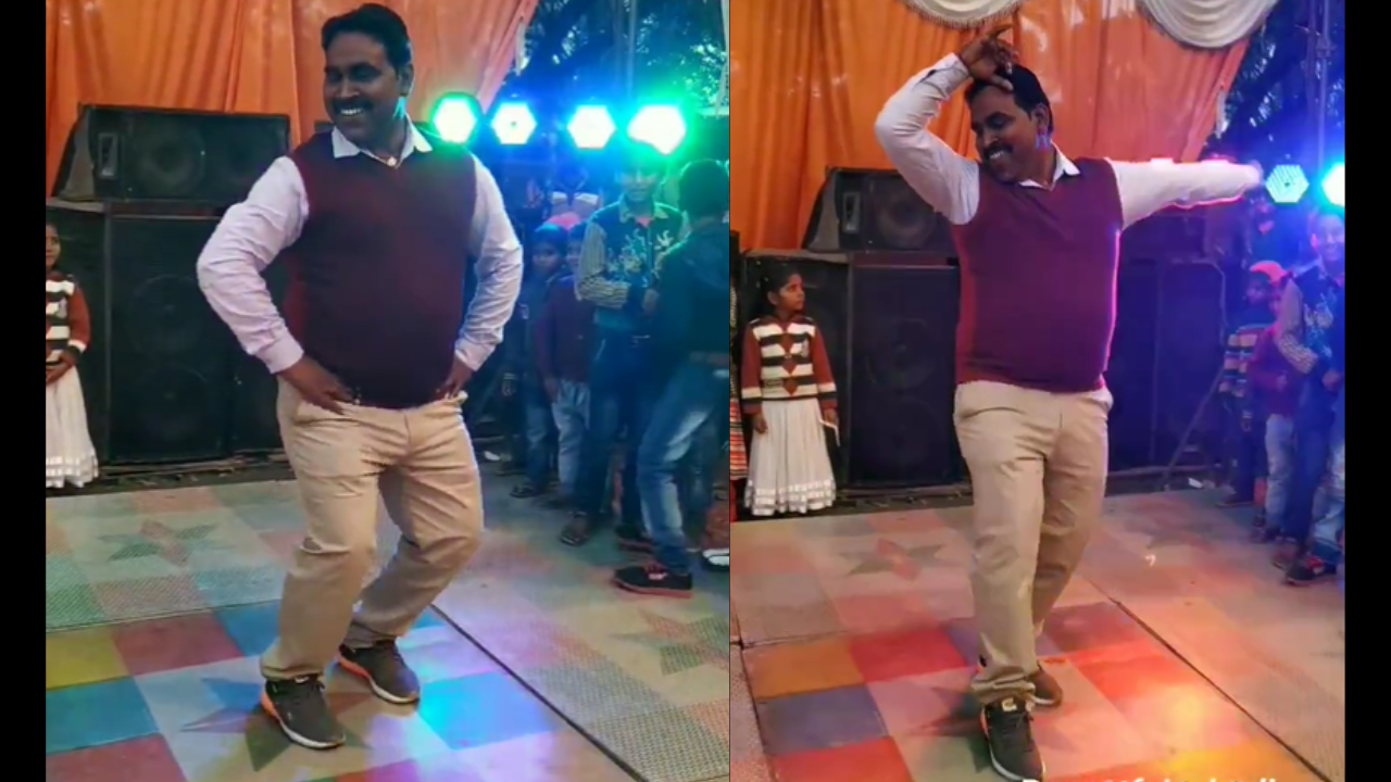 Dance viral video| Viral video: Man's thumkas on Sare Ladko Ki Kardo ...