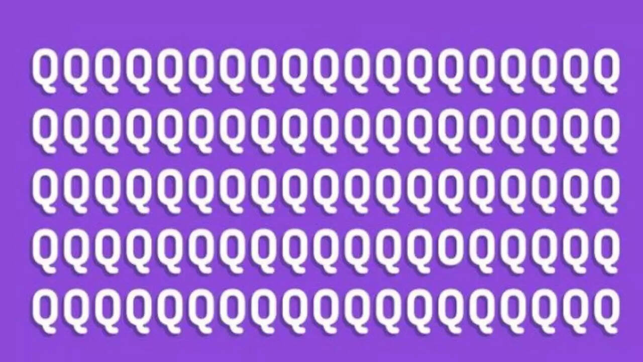 Optical illusion: Find the letter O in 10 seconds! | Viral News - Times Now