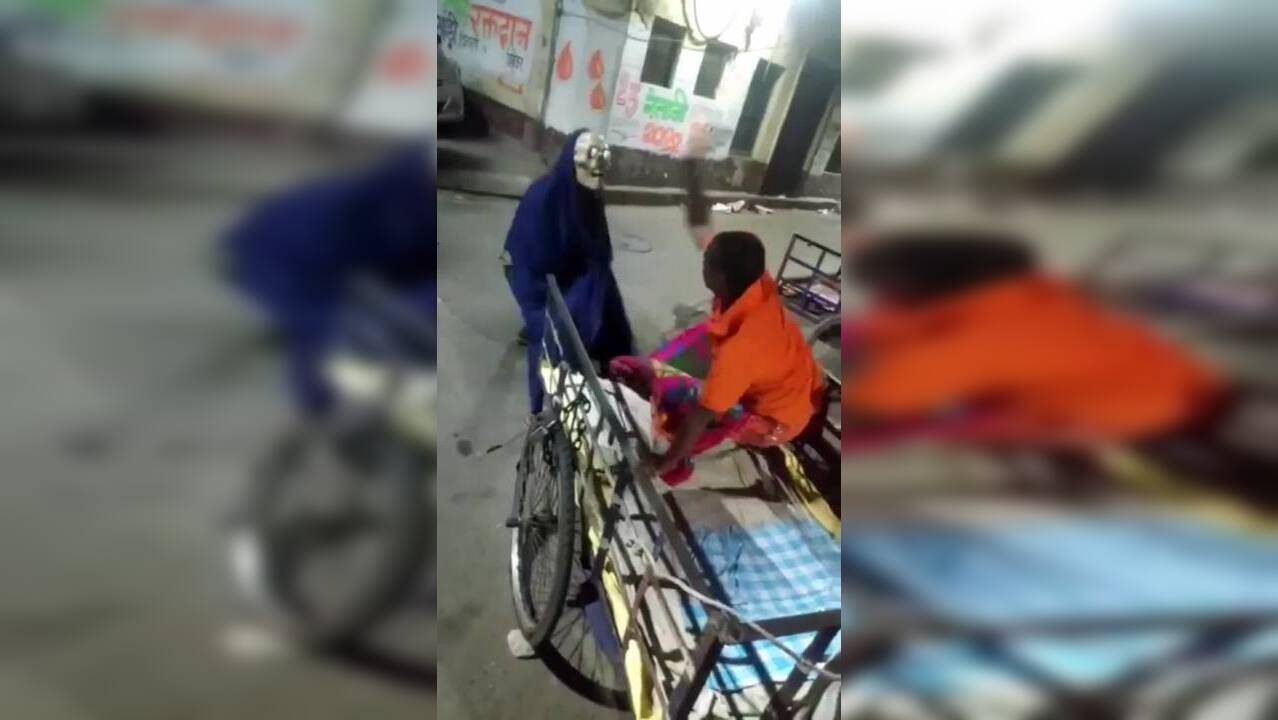 Viral video: Sleeping man freaks out after realising 'ghost' in front ...