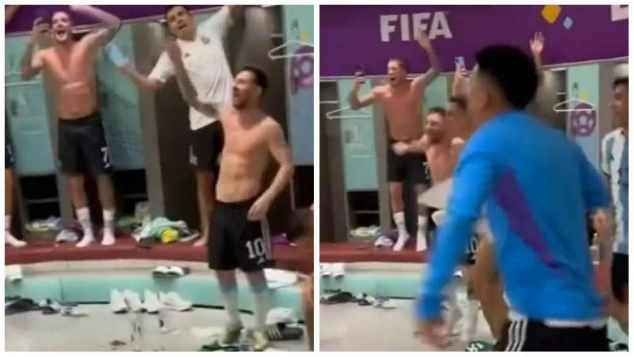 Lionel Messi sings, dances as Argentina celebrate victory in must-win ...