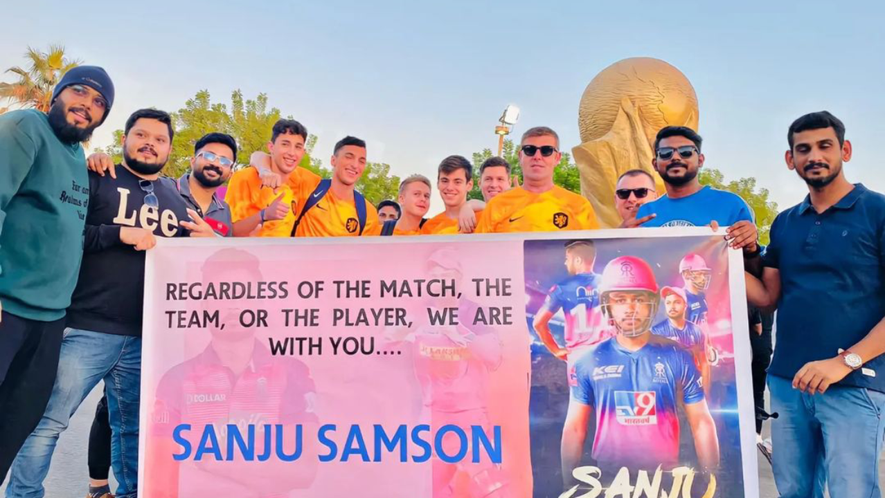 Sanju Samson fans turn up in Qatar; show support to Indian batter ...