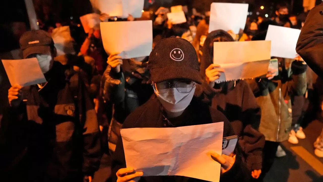 Blank Paper Protest How A4 Sheets Of Paper Became Sign Of Defiance In 