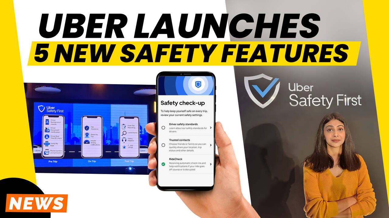 Uber Launches 5 NEW Safety Features ⚡| Rear Seatbelt Reminder | SOS ...