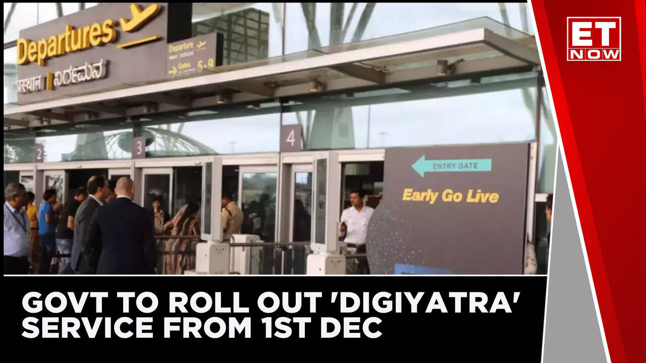 Govt To Roll Out 'DigiYatra' Service From 1st December, 2022 | Times Now