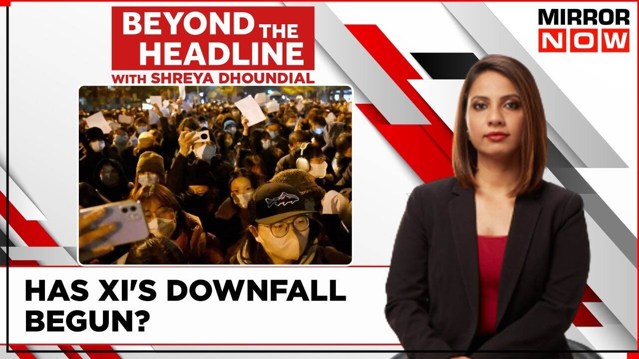 China's Covid Lockdown Protests: Has Xi Jinping's Downfall Begun? I ...