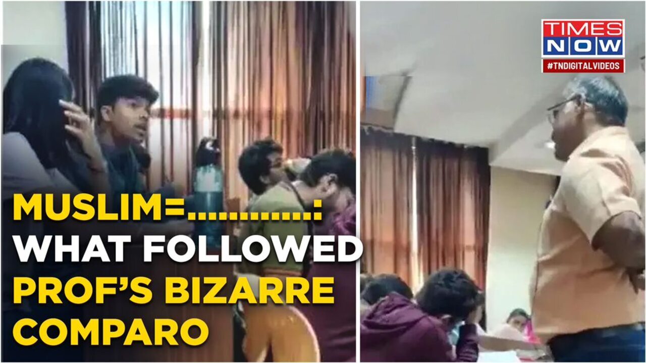 Karnataka Education Minister Downplays University Prof’s ‘Muslim Equal ...
