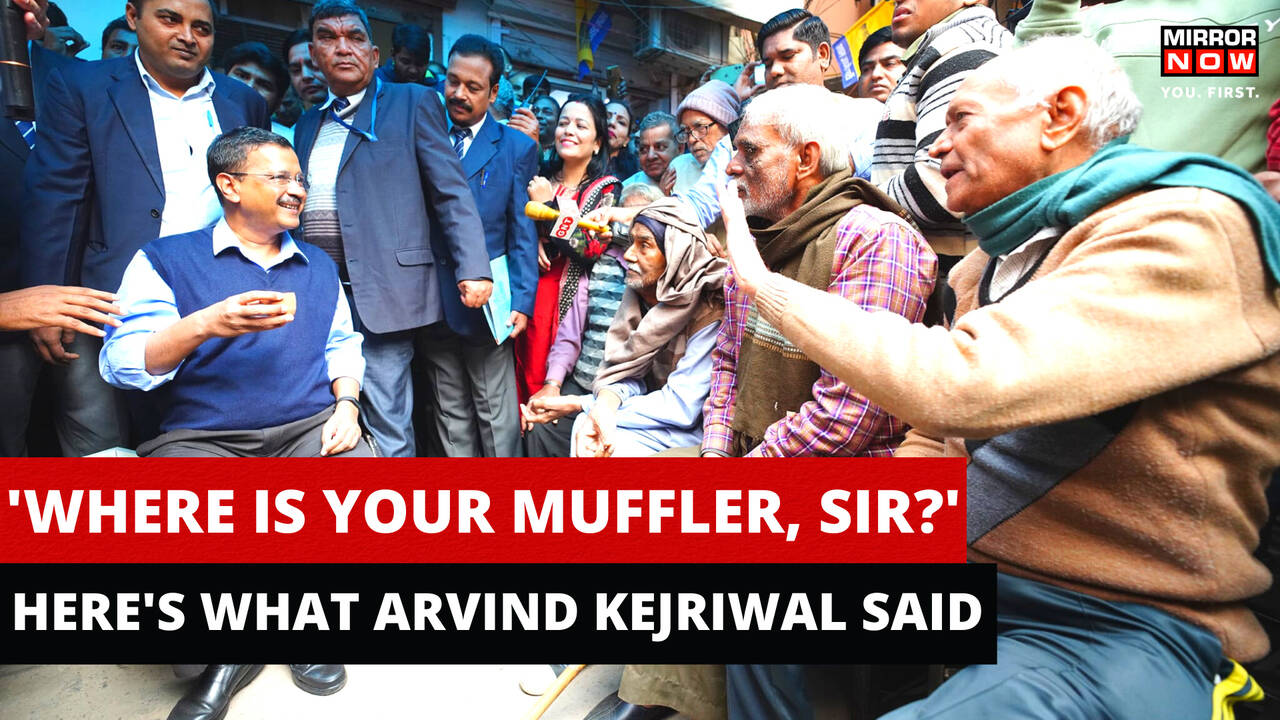 Wondering Why Kejriwal Isn't Wearing His 'Muffler'? Here's What He ...