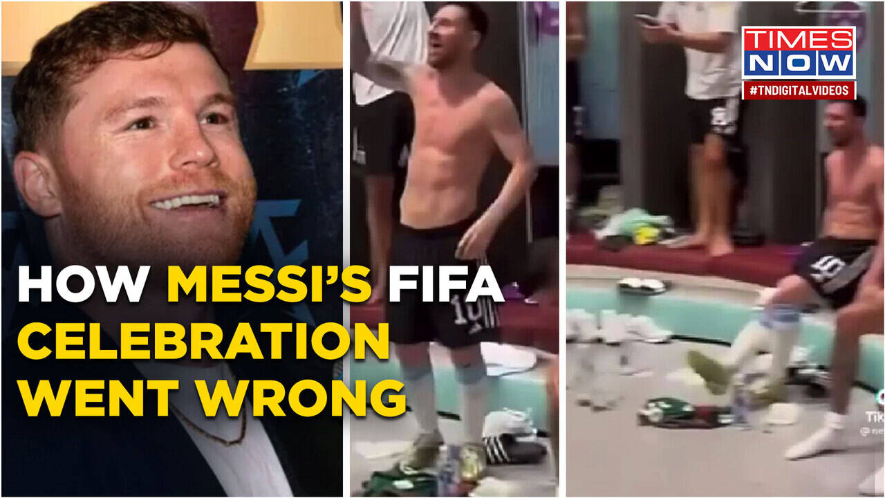 Messi Moves Jersey With Feet, World Champion Boxer Reacts; Did Messi's ...