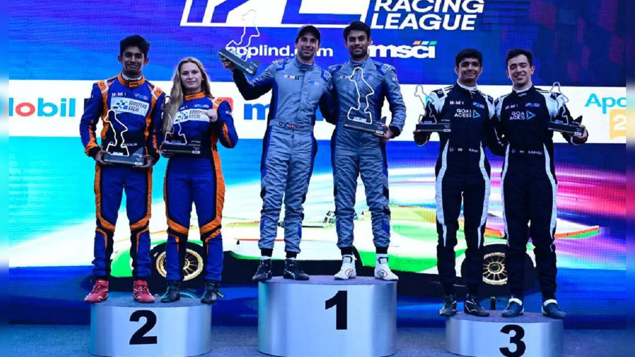 Indian Racing League: Hat-trick of wins for Akhil Rabindra, Neel Jani ...